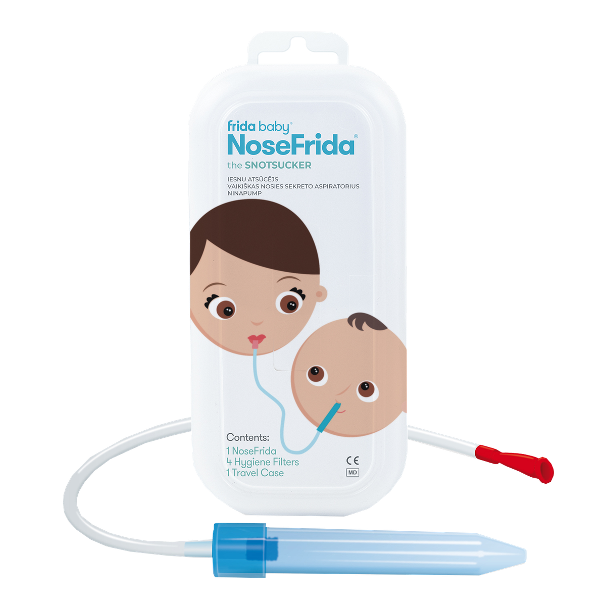 NOSEFRIDA Baby nasal aspirator, 1 pcs. | Mēness aptieka
