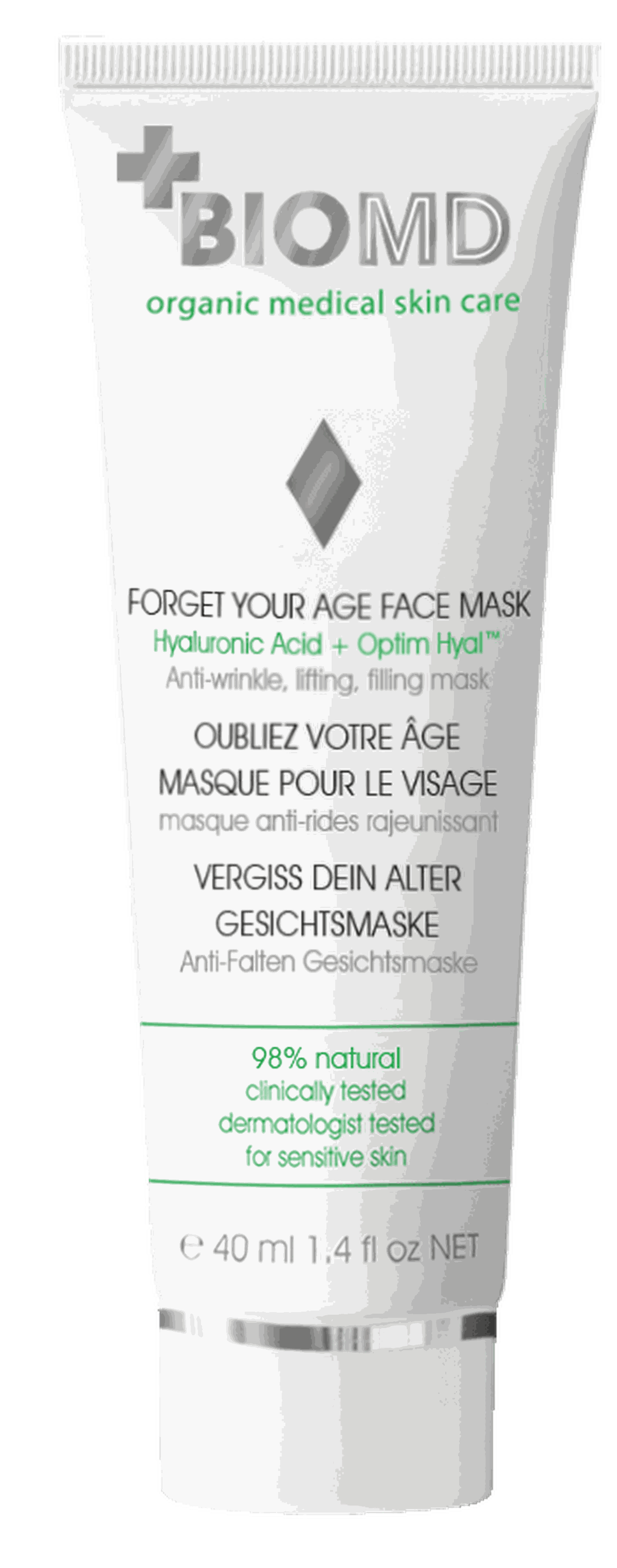 BIOMD Forget Your Age маска для лица, 40 мл | Mēness aptieka