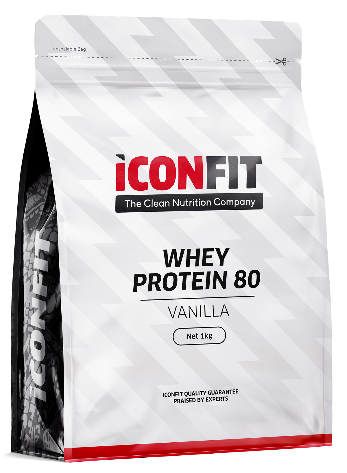 ICONFIT Whey Protein 80 - Vanilla pulveris, 1000 g - Piegāde visā ...