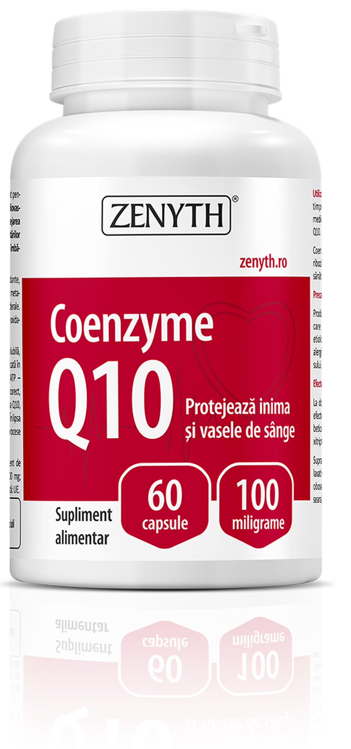 ZENYTH Coenzyme Q10 100 mg capsules, 60 pcs. | Mēness aptieka