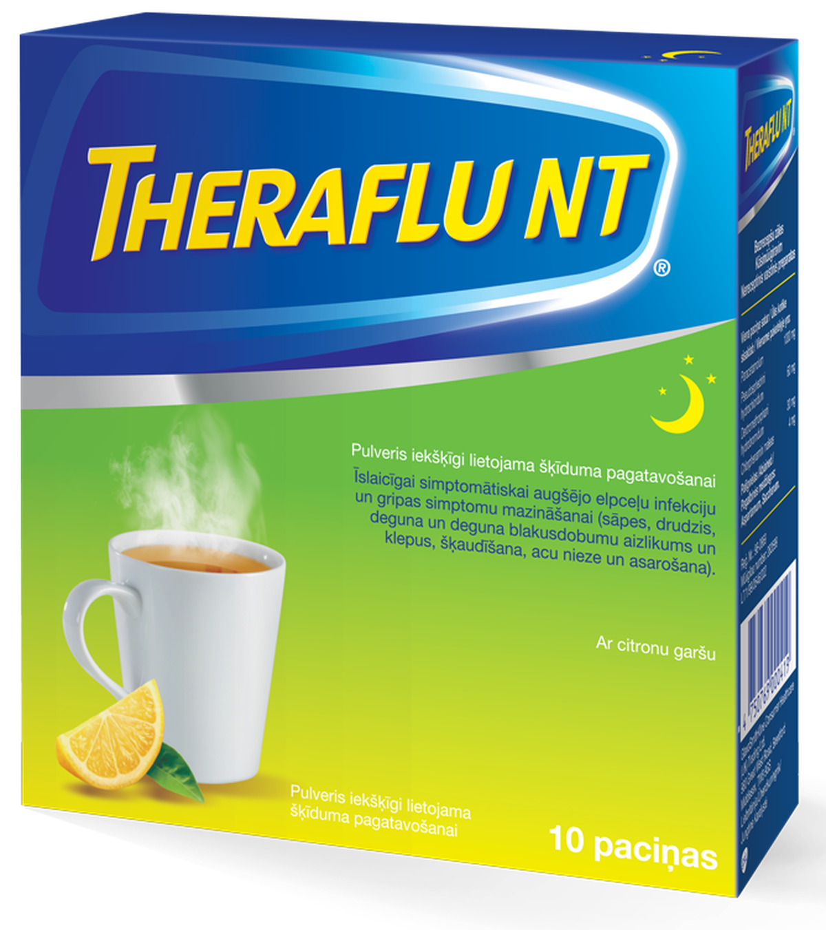 THERAFLU NT sachets, 10 pcs. | Mēness aptieka