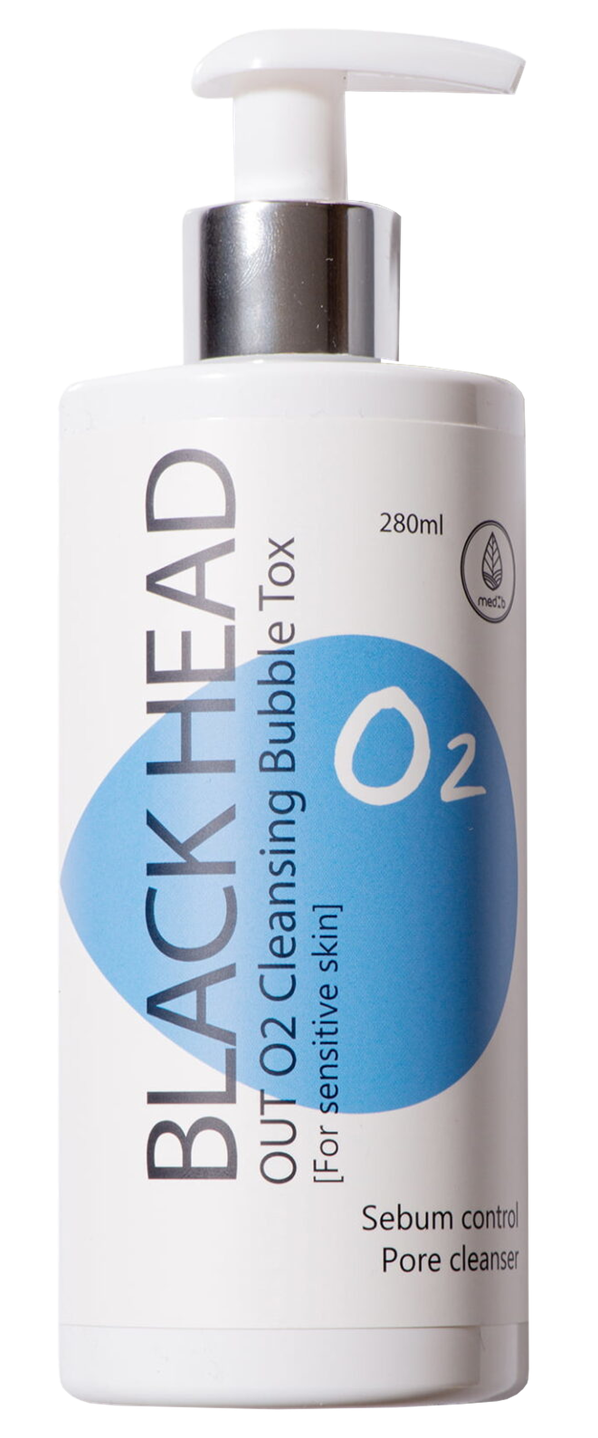 MEDB Black Head OUT O2 Bubble Tox attīrošas putas, 280 ml - Piegāde ...