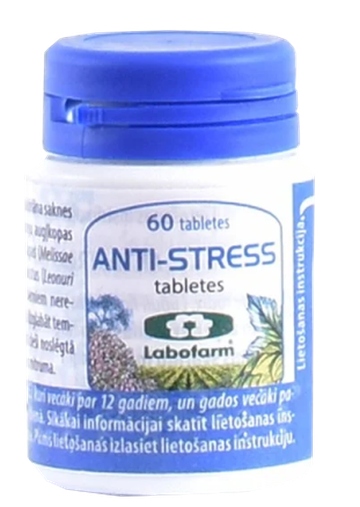 ANTI-STRESS tabletes, 60 gab. - Piegāde visā Latvijā | Mēness aptieka