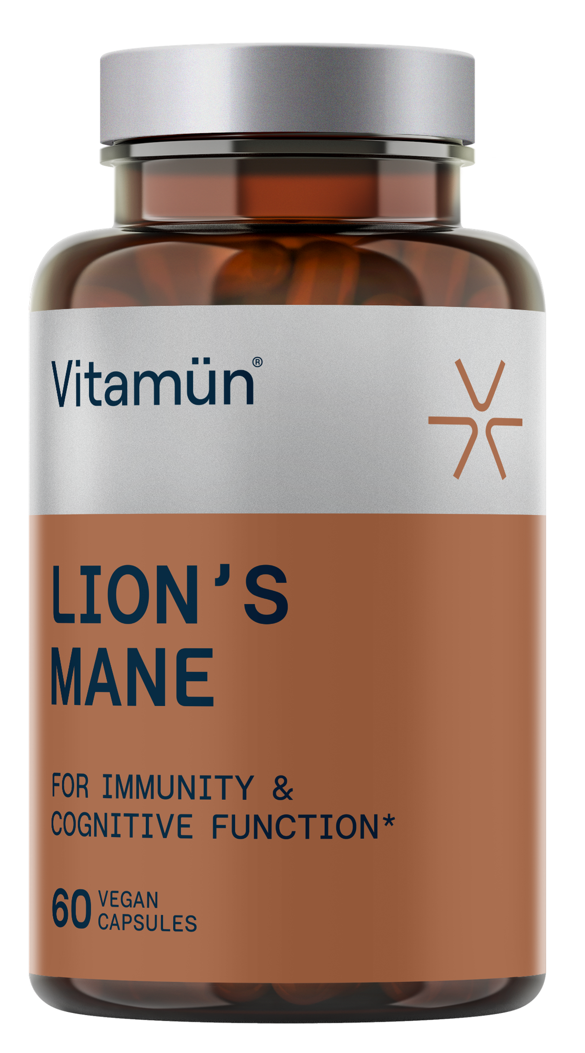 VITAMUN Lion‘s Mane capsules, 60 pcs. | Mēness aptieka