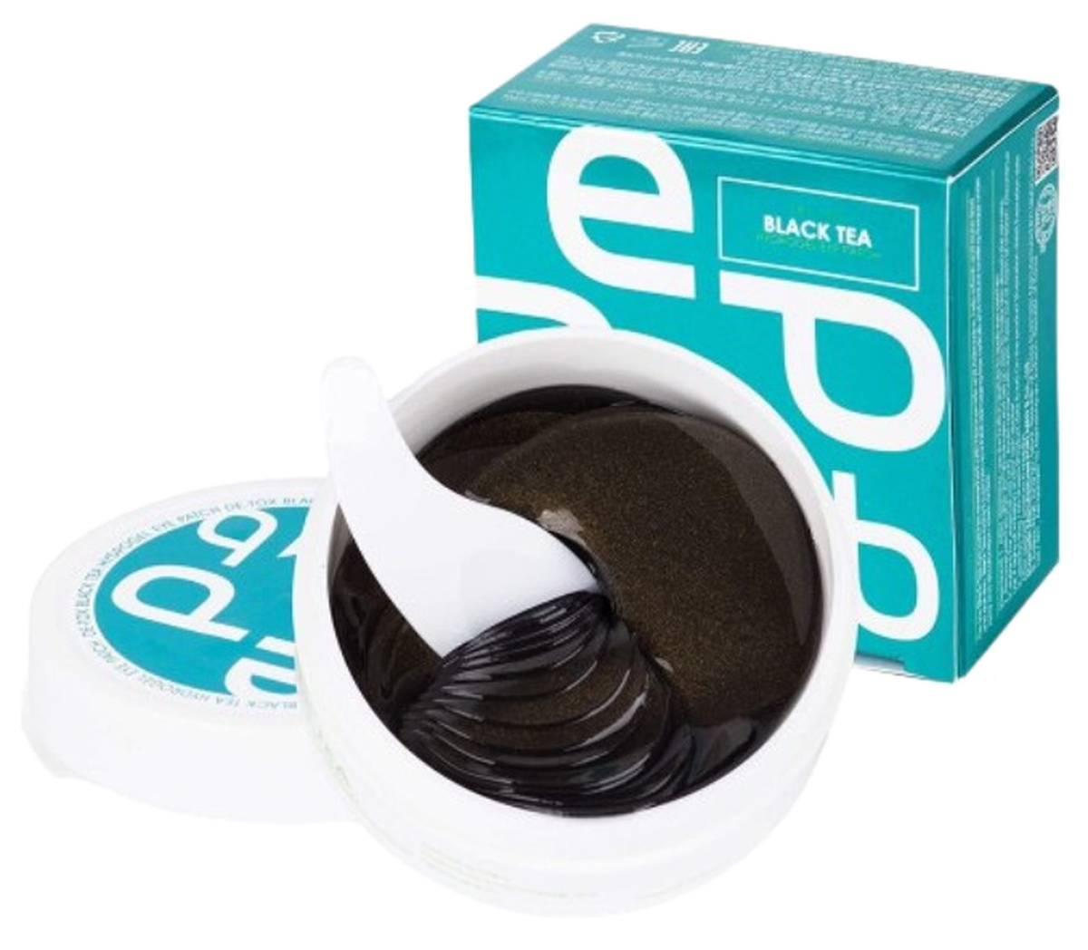 MEDB Black Tea Hydrogel eye patches, 60 pcs. | Mēness aptieka