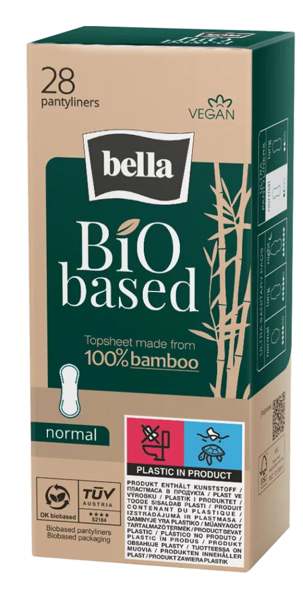 BELLA Bio Based Normal ikdienas ieliktnīši, 28 gab. - Piegāde visā ...
