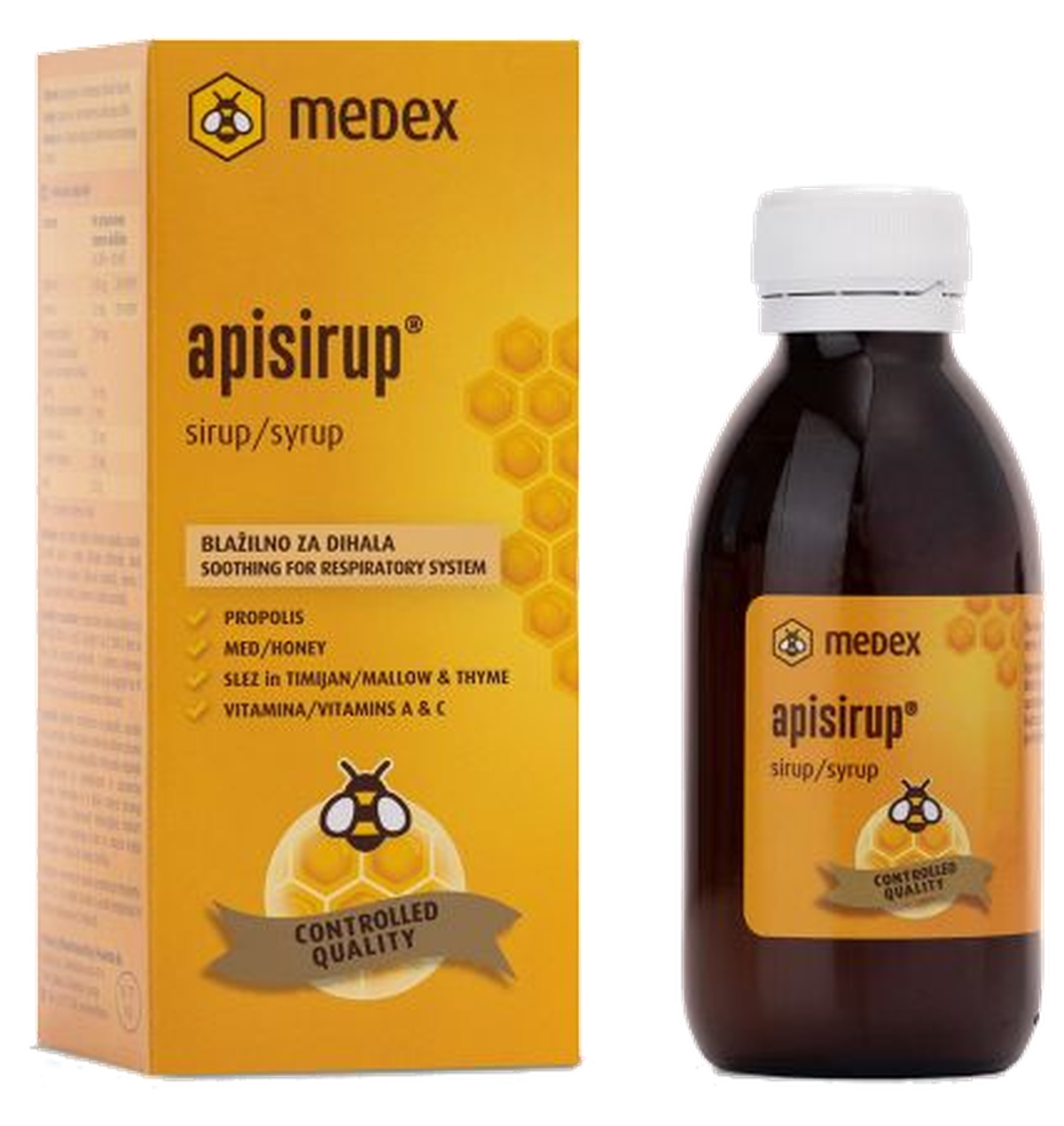 MEDEX Apisirup syrup, 1 pcs. | Mēness aptieka
