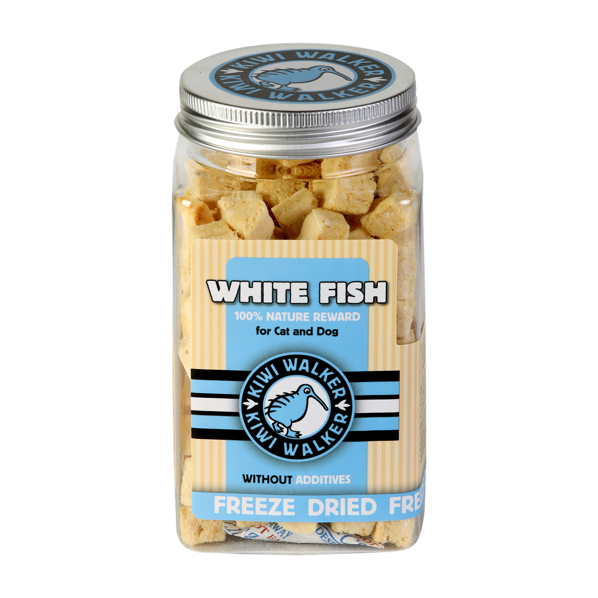 KIWI WALKER White Fish, Freeze-Dried treat, 70 g | Mēness aptieka