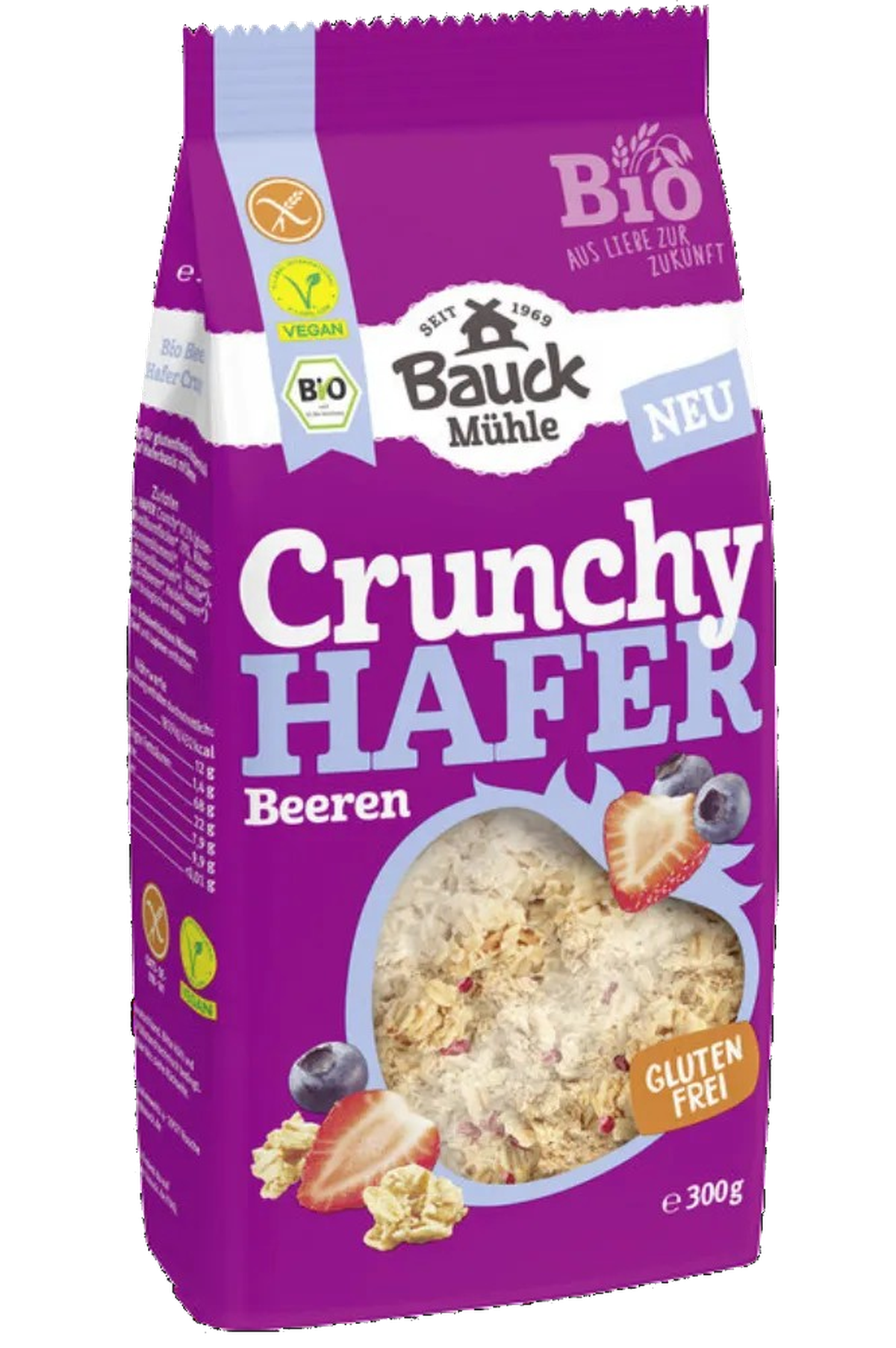 BAUCK HOF ar ogām bio kraukšķīgs muslis, 300 g - Piegāde visā Latvijā ...