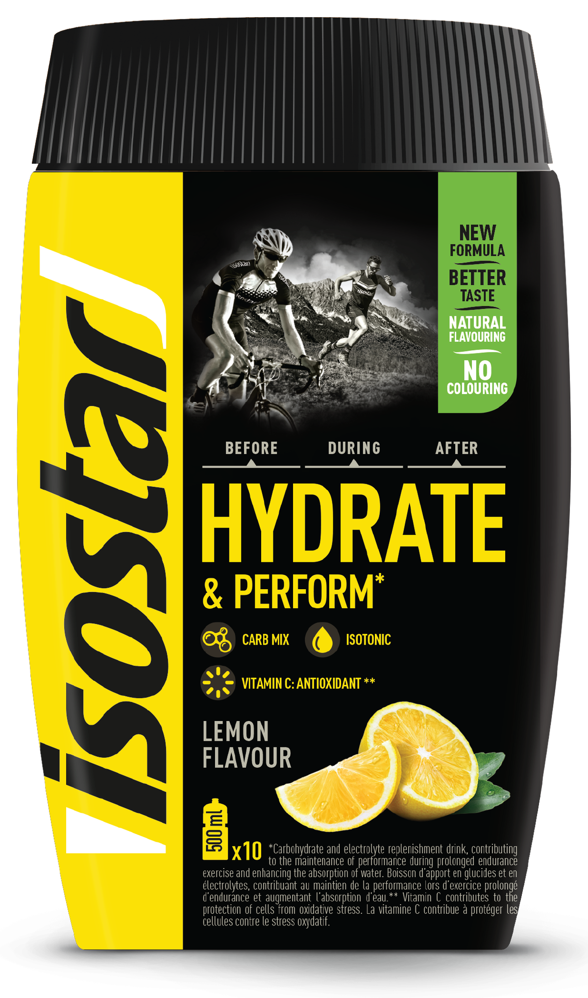 ISOSTAR Hydrate & Perform Lemon pulveris, 400 g - Piegāde visā Latvijā ...