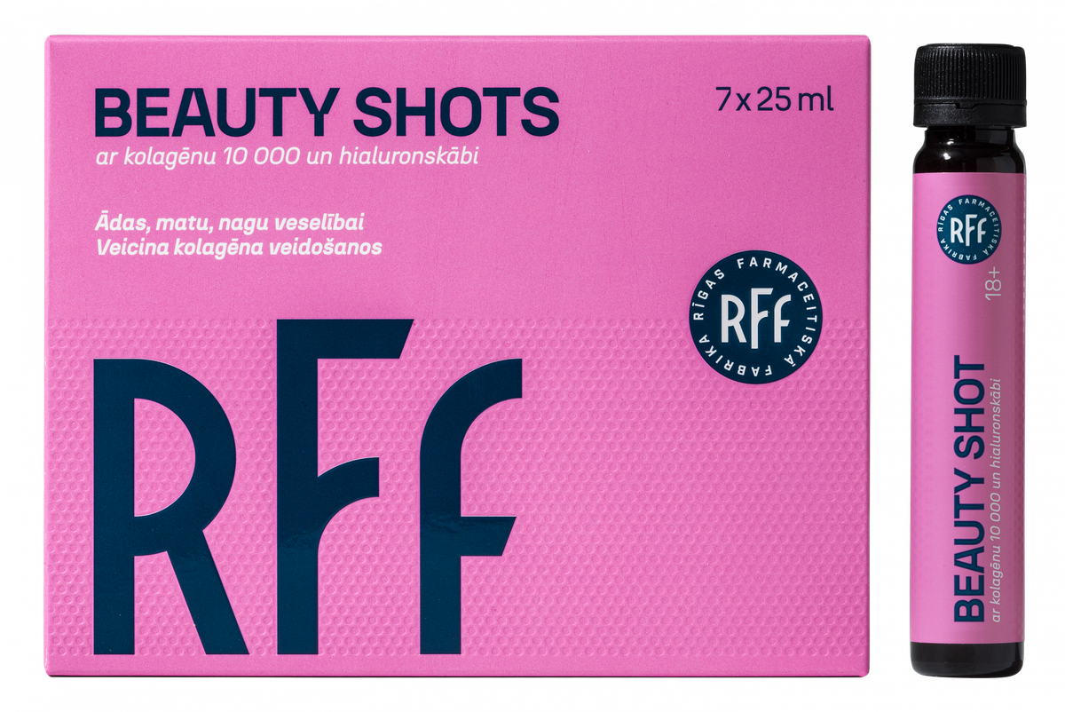 RFF Beauty Shots 25 ml bottles, 7 pcs. | Mēness aptieka