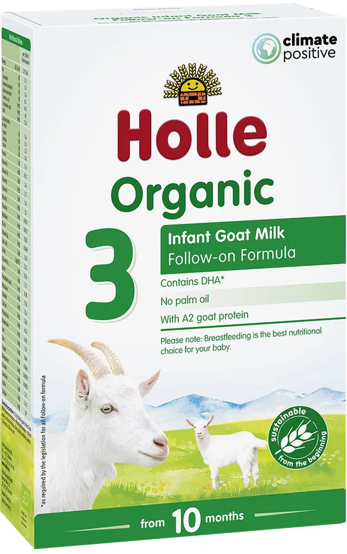 HOLLE Infant Goat Milk Nr. 3 milk powder, 400 pcs. | Mēness aptieka