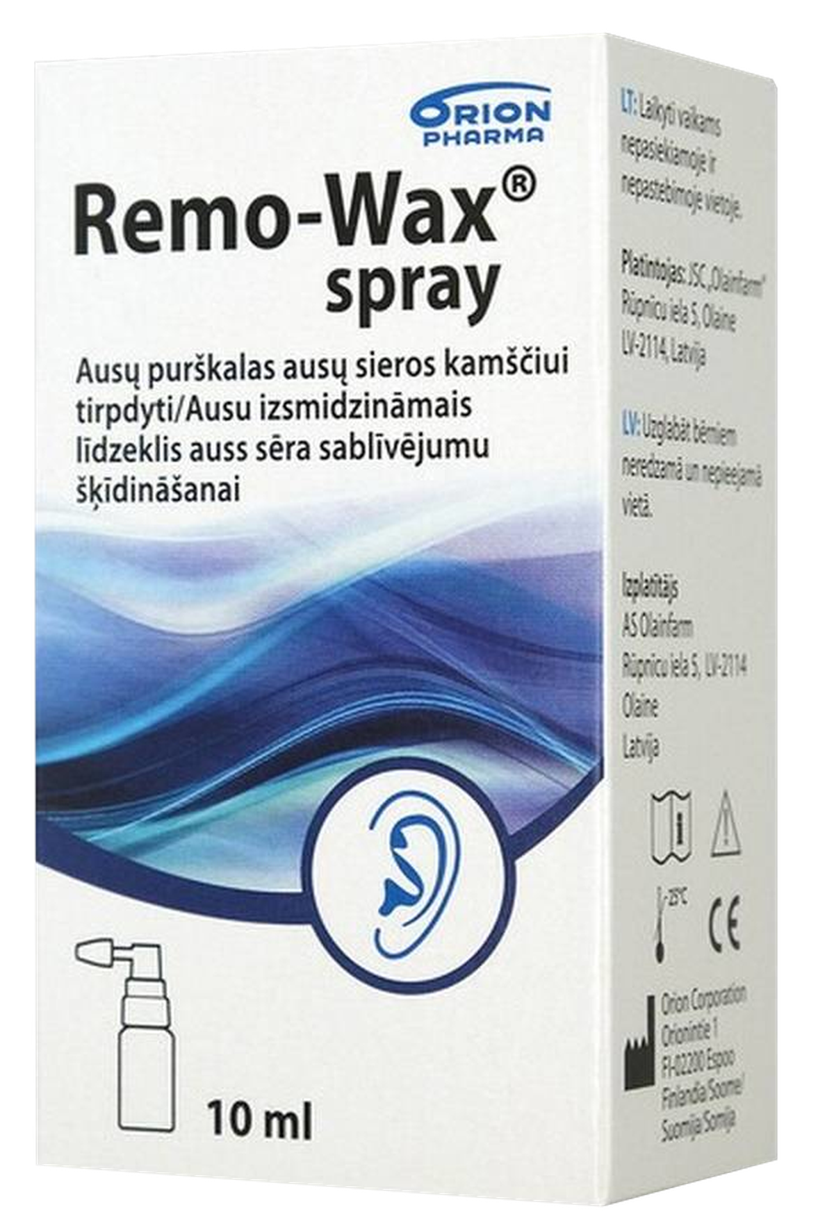 REMO-WAX Spray sprejs, 10 ml - Piegāde visā Latvijā | Mēness aptieka