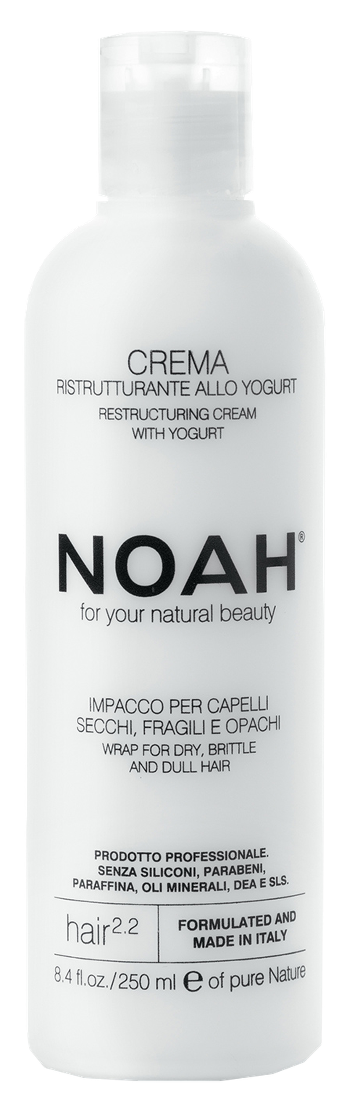 NOAH 2.2 Restructuring, Yogurt hair mask, 250 ml | Mēness aptieka