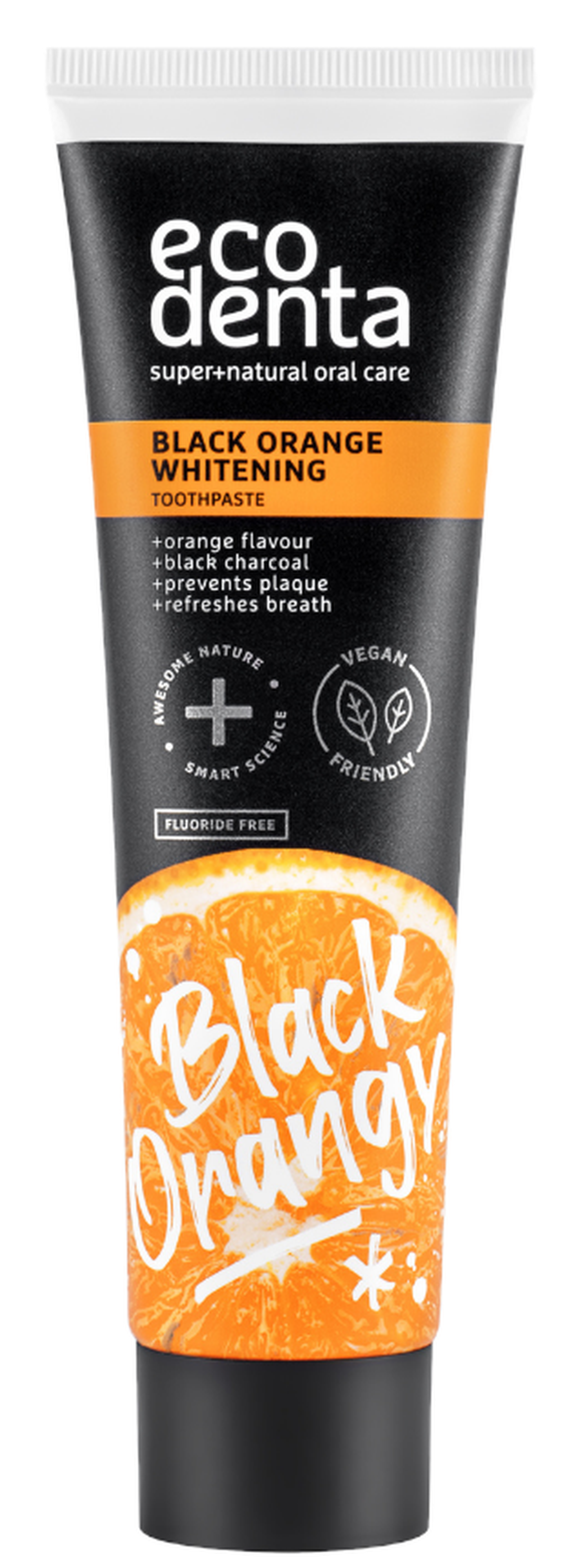 ECODENTA Black Orange toothpaste, 100 ml | Mēness aptieka