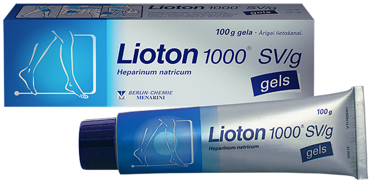 LIOTON 1000 SV/g gel, 100 g | Mēness aptieka