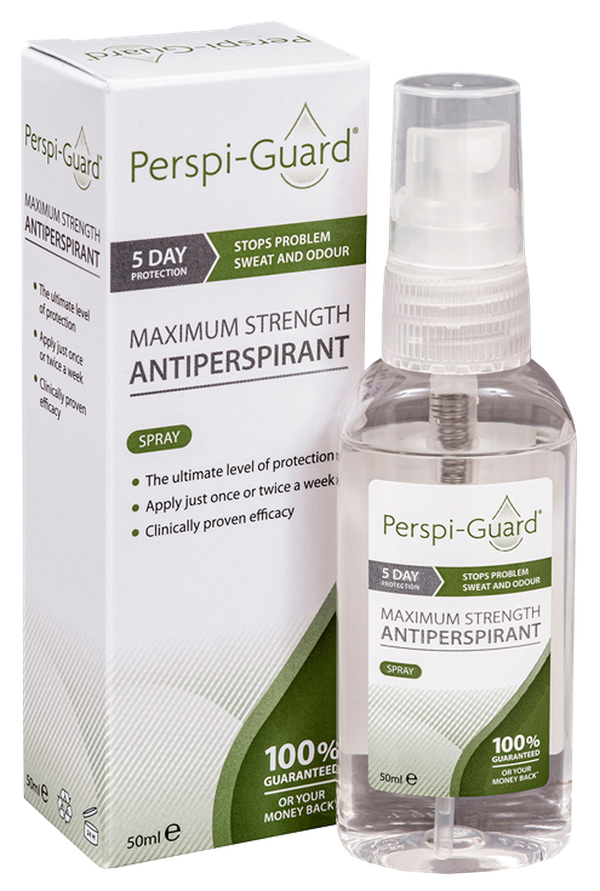 PERSPI Guard antiperspirant spray, 50 ml | Mēness aptieka