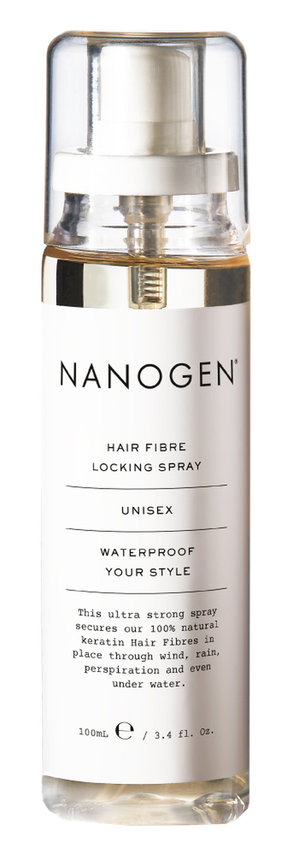 NANOGEN Hair Fibre Locking spray, 100 ml | Mēness aptieka