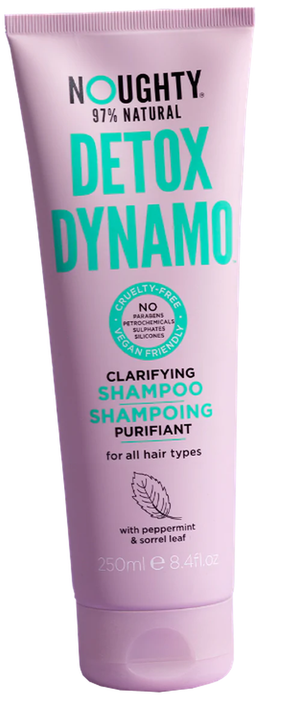 NOUGHTY Detox Dynamo shampoo, 250 ml | Mēness aptieka