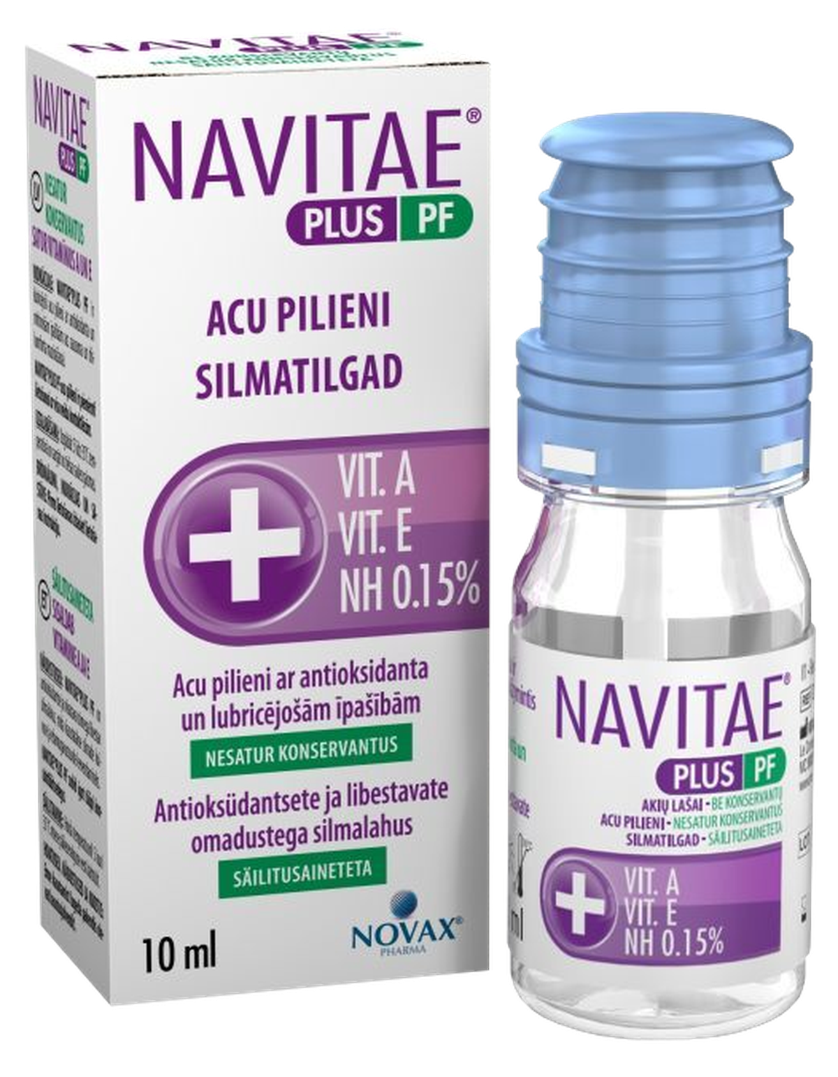 NAVITAE Plus eye drops, 10 ml | Mēness aptieka