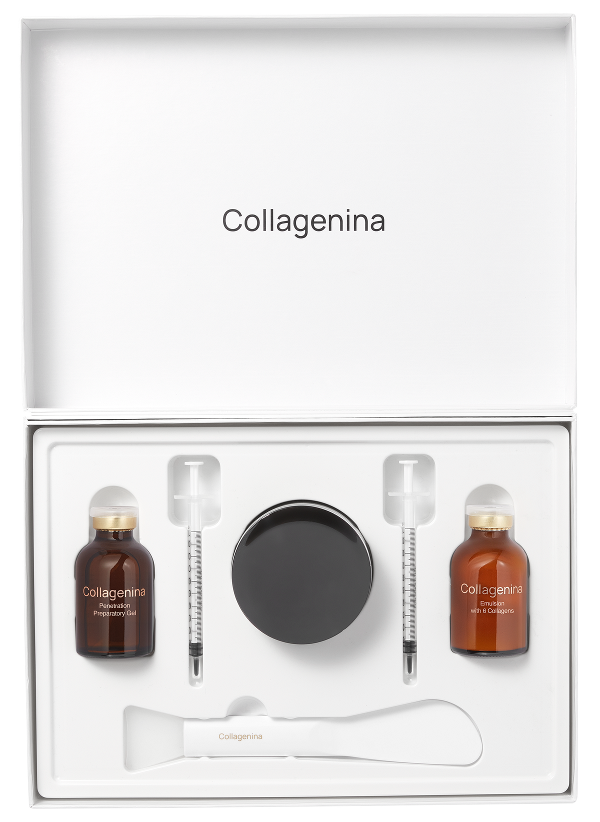 COLLAGENINA Face Pack with 6 Collagens 2x30 ml, 1x50 ml, Grade 2 ...