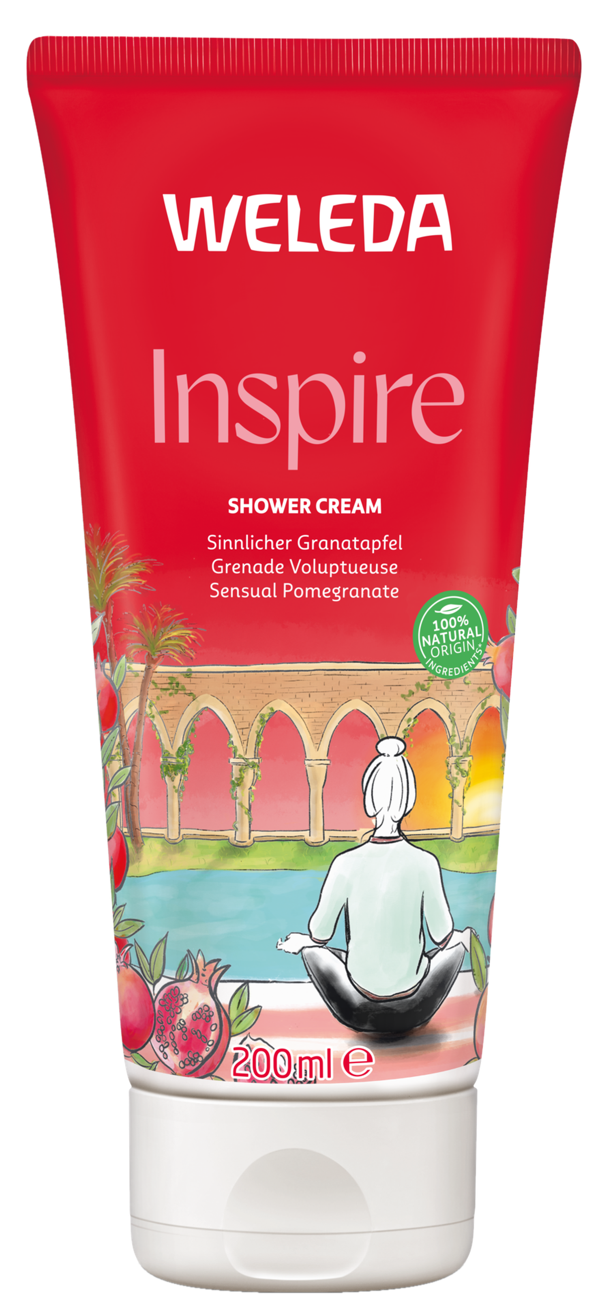 WELEDA Inspire shower cream, 200 ml | Mēness aptieka