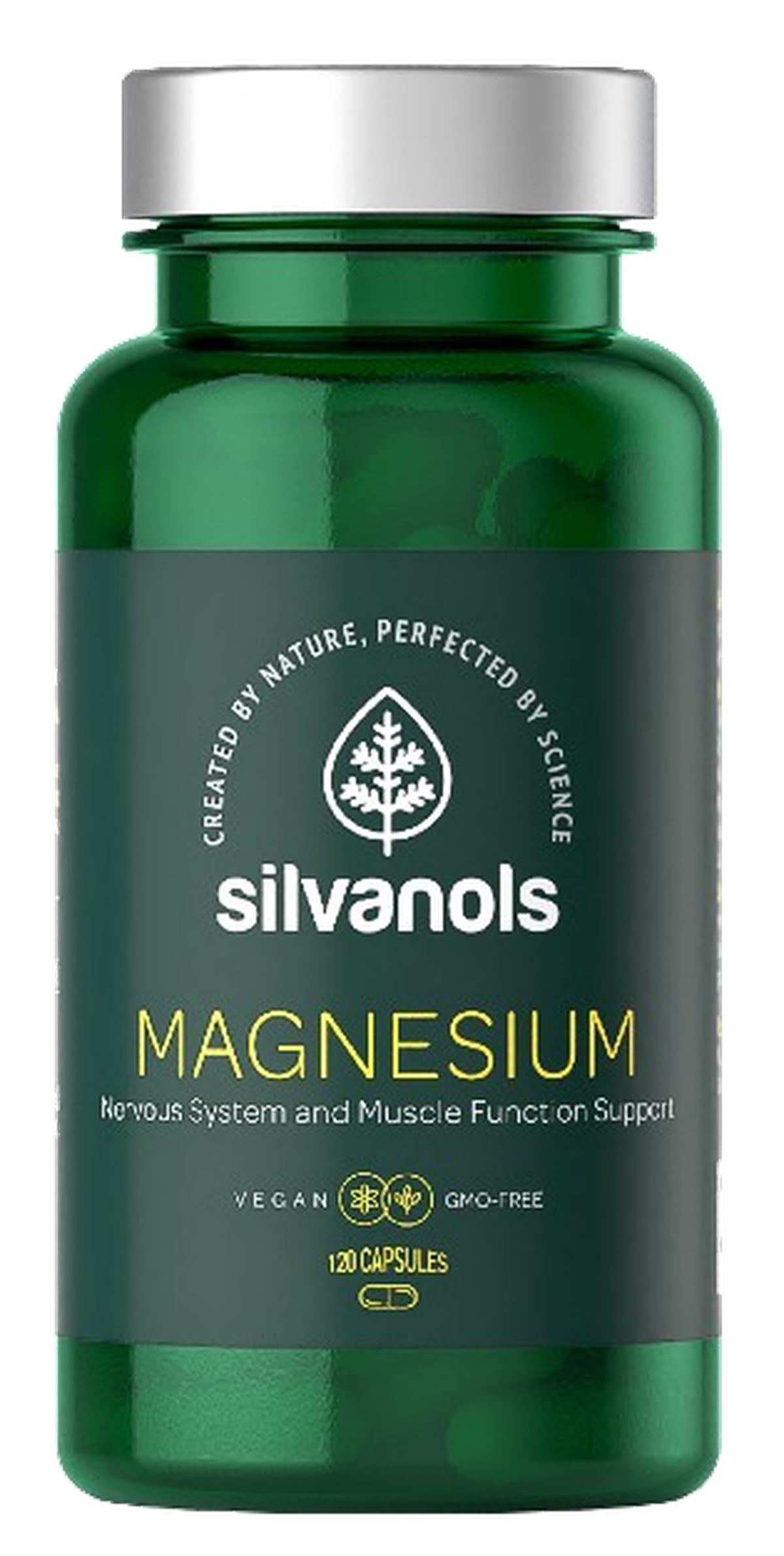 SILVANOLS Premium Magnijs Citrāts kapsulas, 120 gab. - Piegāde visā ...