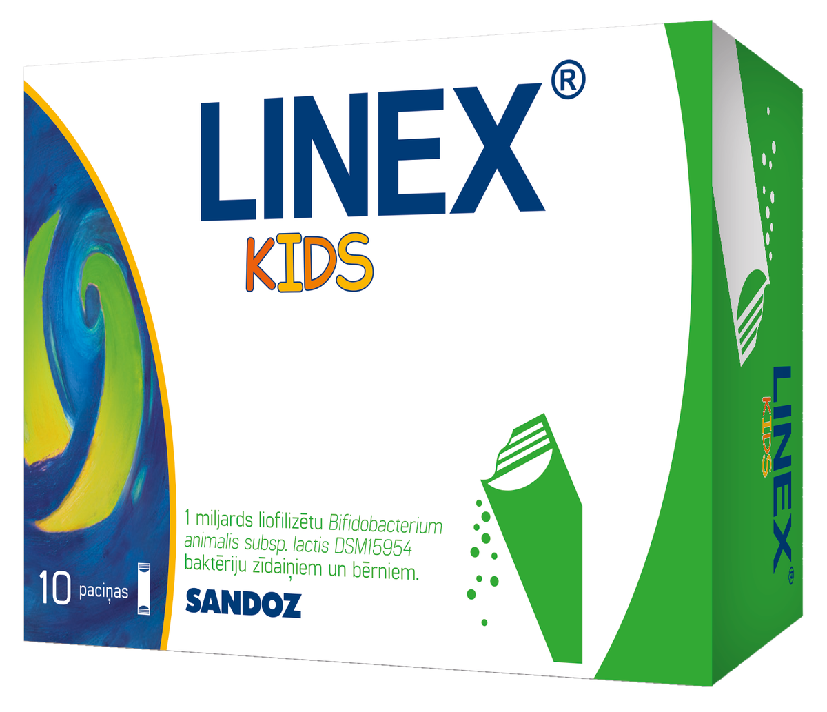 LINEX Kids sachets, 10 pcs. | Mēness aptieka