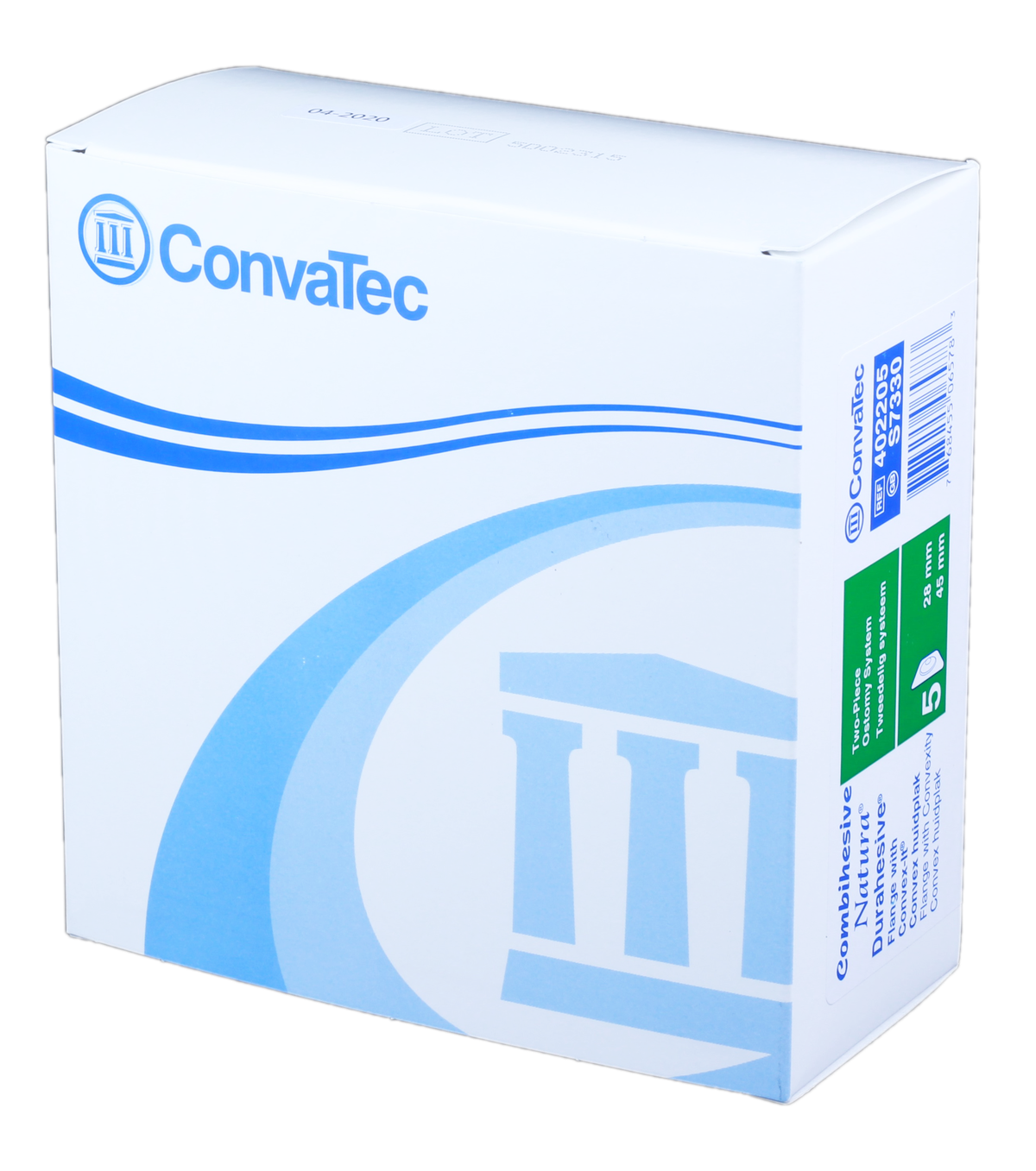 CONVATEC Natura Durahesive 28/45 mm pamatne, 5 gab. - Piegāde visā ...