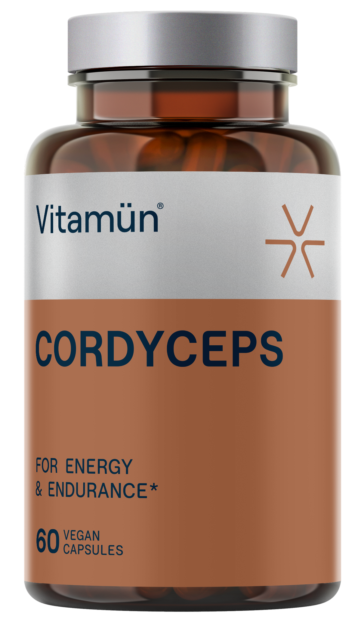 VITAMUN Cordyceps kapsulas, 60 gab. - Piegāde visā Latvijā | Mēness aptieka