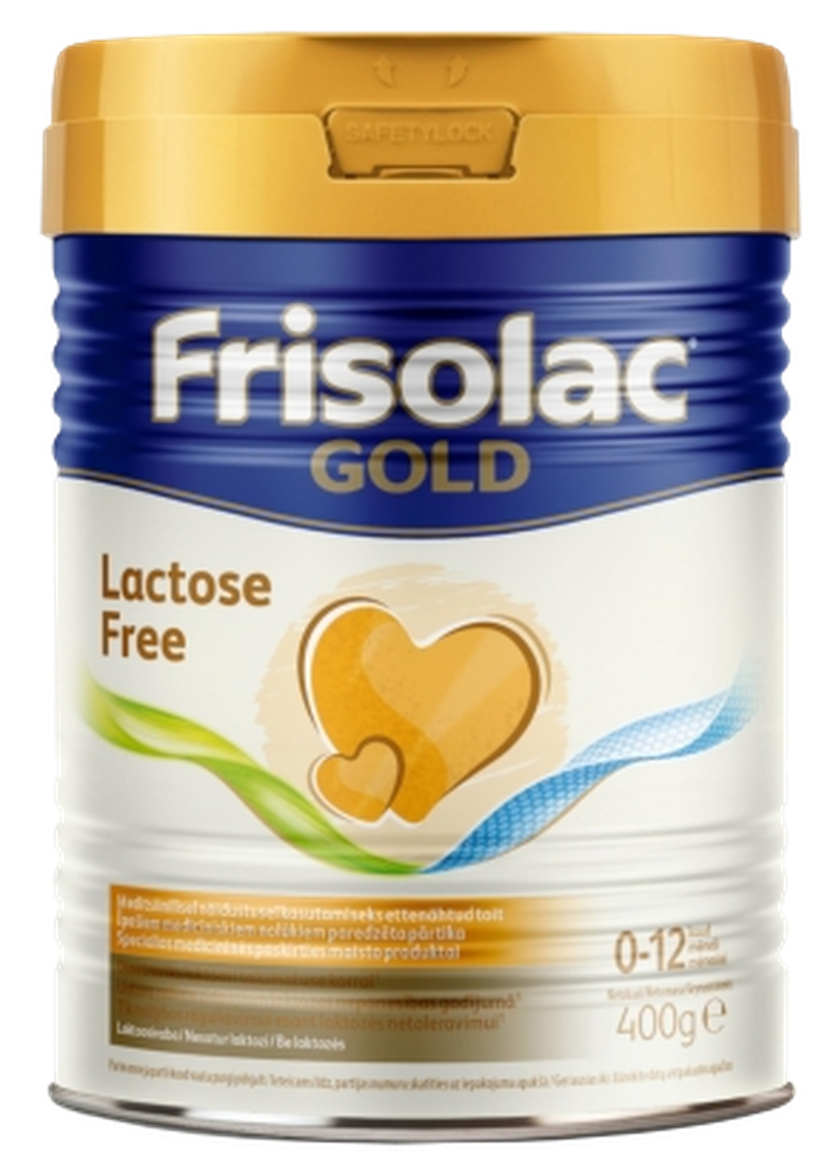 FRISOLAC Gold Lactose Free milk powder, 400 g | Mēness aptieka
