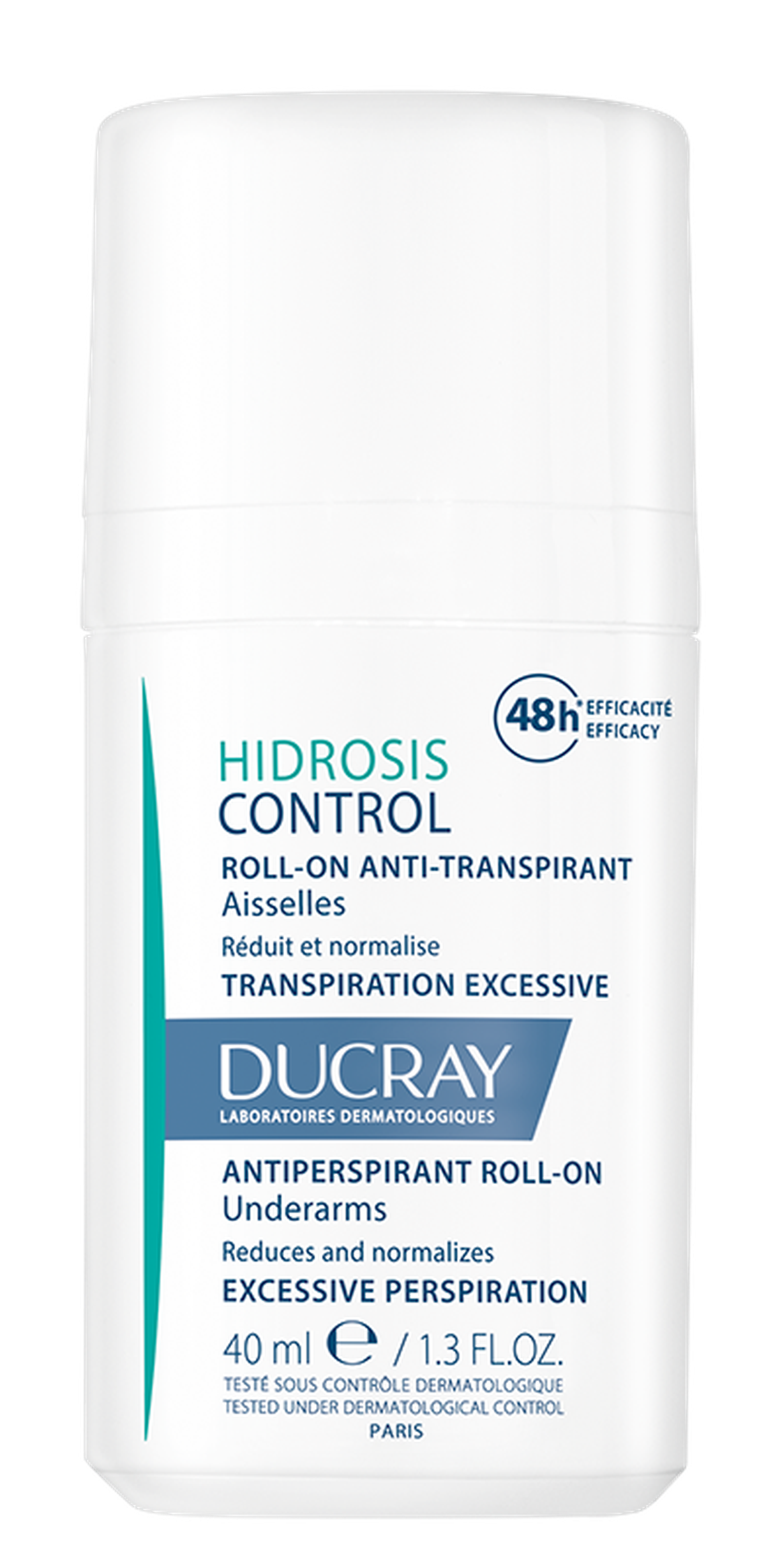 DUCRAY Hidrosis Control deodorant roll, 40 ml | Mēness aptieka