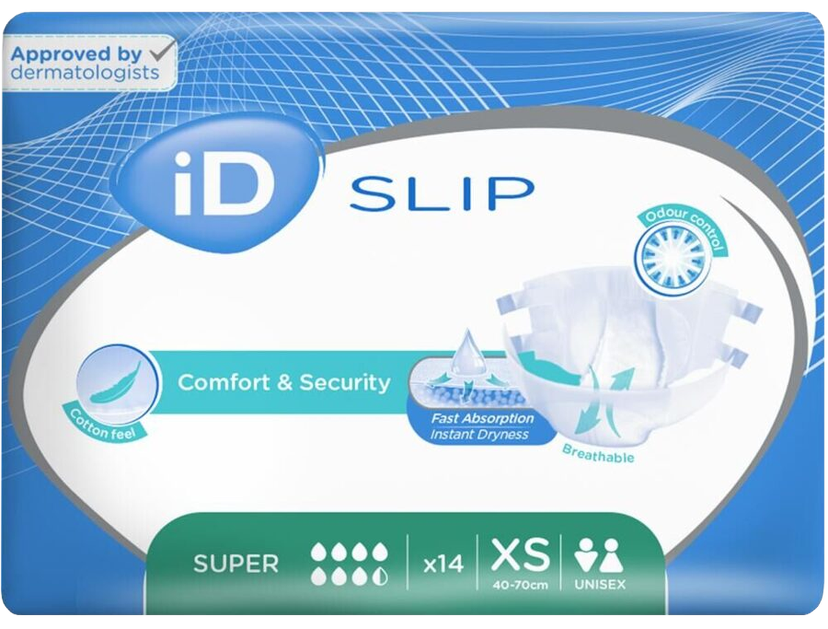 ID Expert Slip Super XS diapers, 14 pcs. | Mēness aptieka