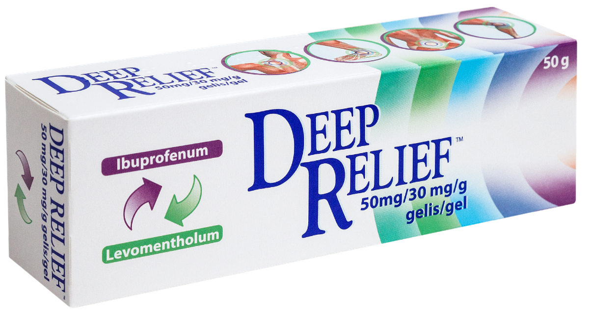 DEEP RELIEF gel, 50 g | Mēness aptieka
