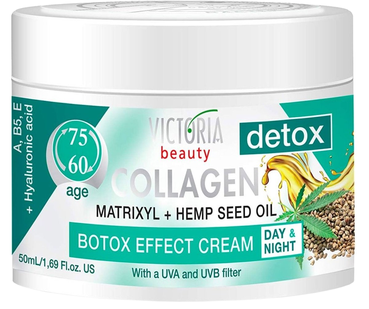 VICTORIA BEAUTY Detox Botox Effect sejas krēms, 50 ml - Piegāde visā ...