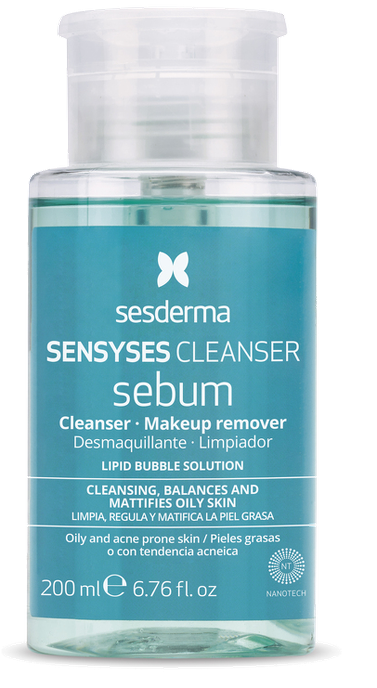 SESDERMA Sensyses Sebum cleanser, 200 ml | Mēness aptieka