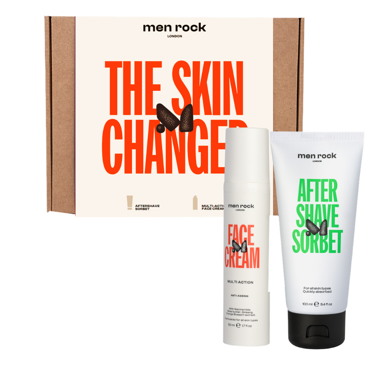MEN ROCK Skin Changer set, 1 pcs. | Mēness aptieka