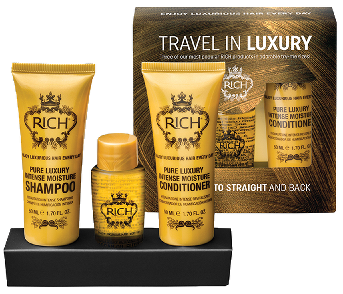 RICH Travel In Luxury komplekts, 1 gab. - Piegāde visā Latvijā | Mēness ...