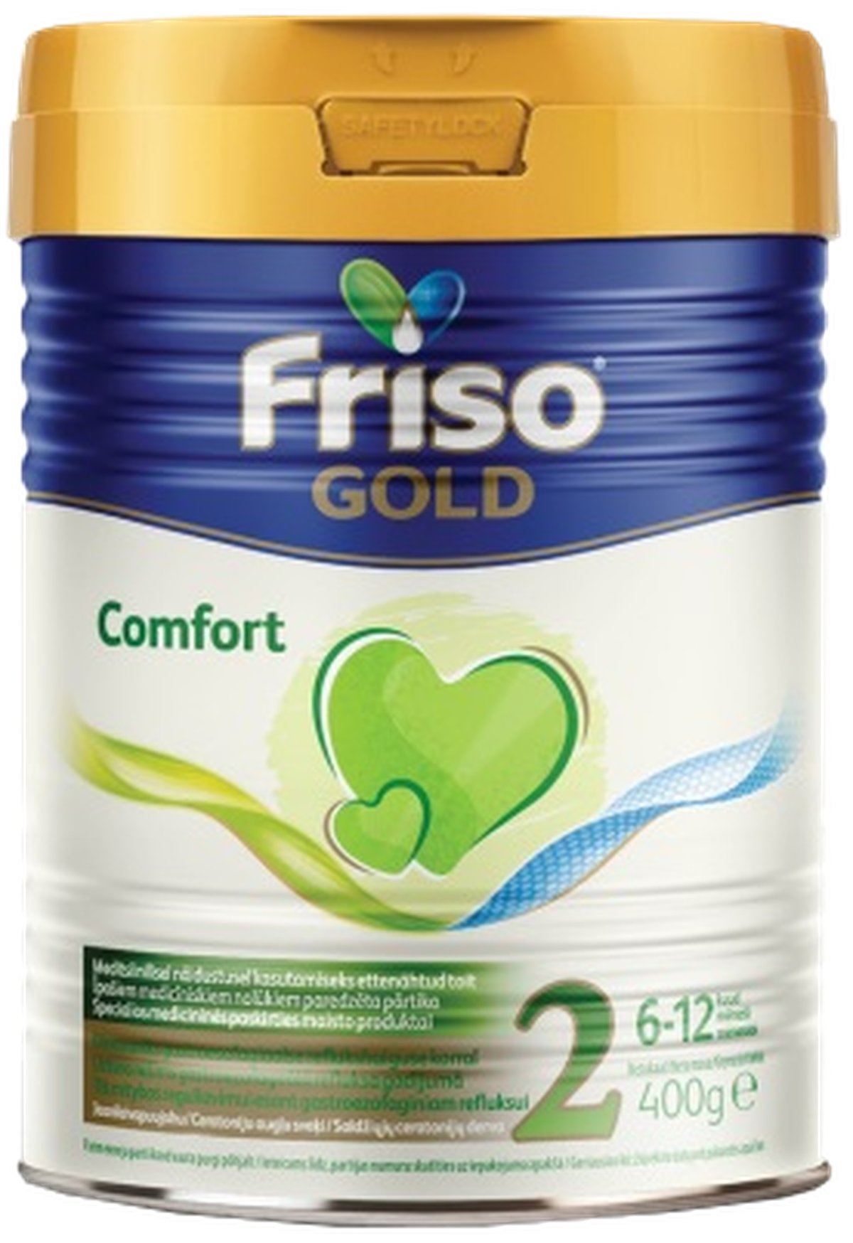 FRISO Friso Gold Comfort 2 6 m.+ for supplementary feeding mixture, 400 ...