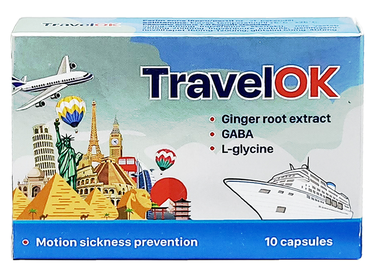 PHARMPRO TravelOK capsules, 10 pcs. | Mēness aptieka