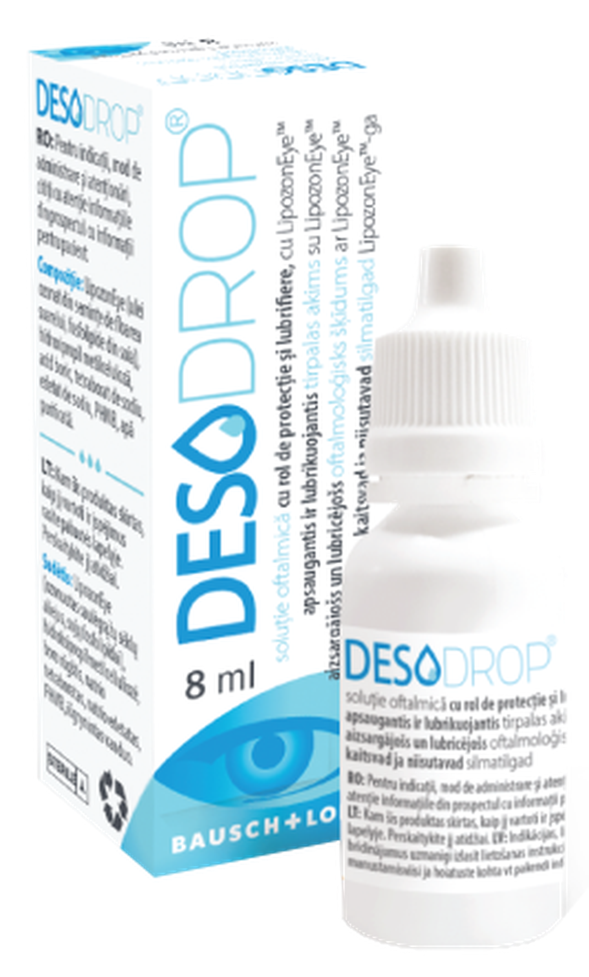 DESODROP eye drops, 8 ml | Mēness aptieka