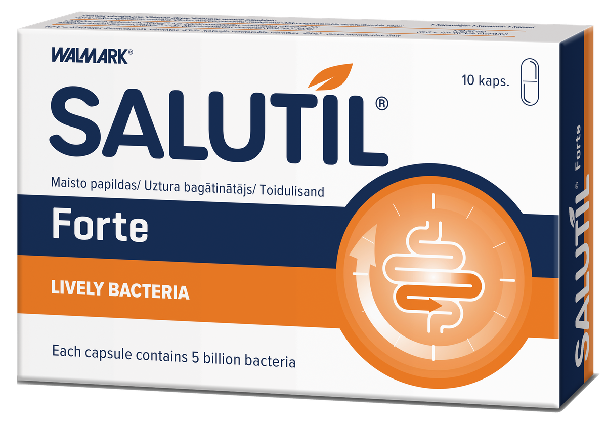 SALUTIL Forte capsules, 10 pcs. | Mēness aptieka