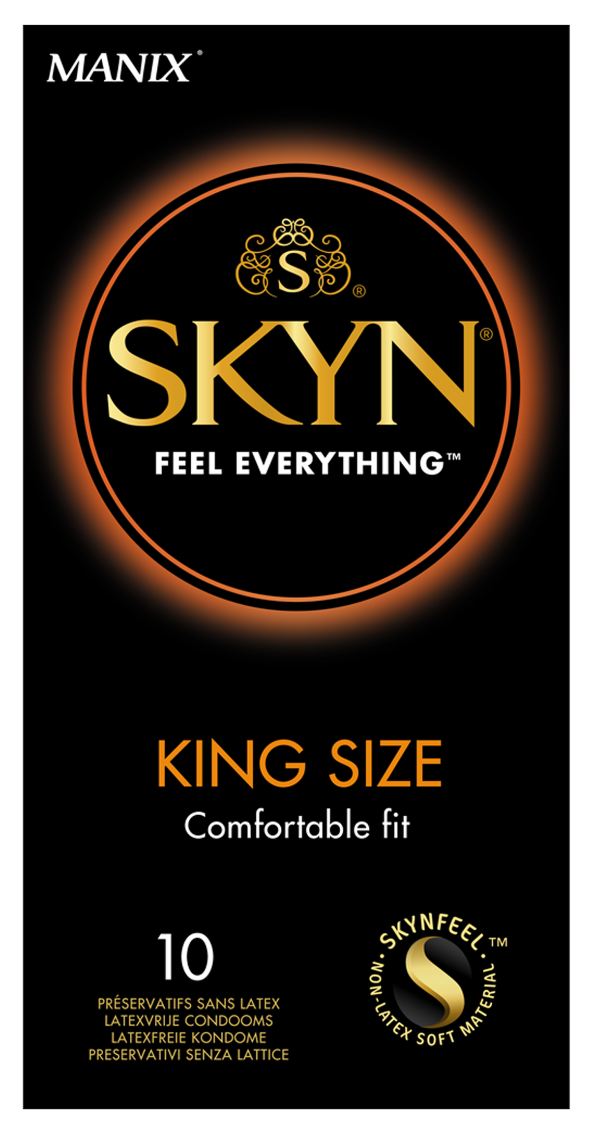 SKYN King Size condoms, 10 pcs. | Mēness aptieka