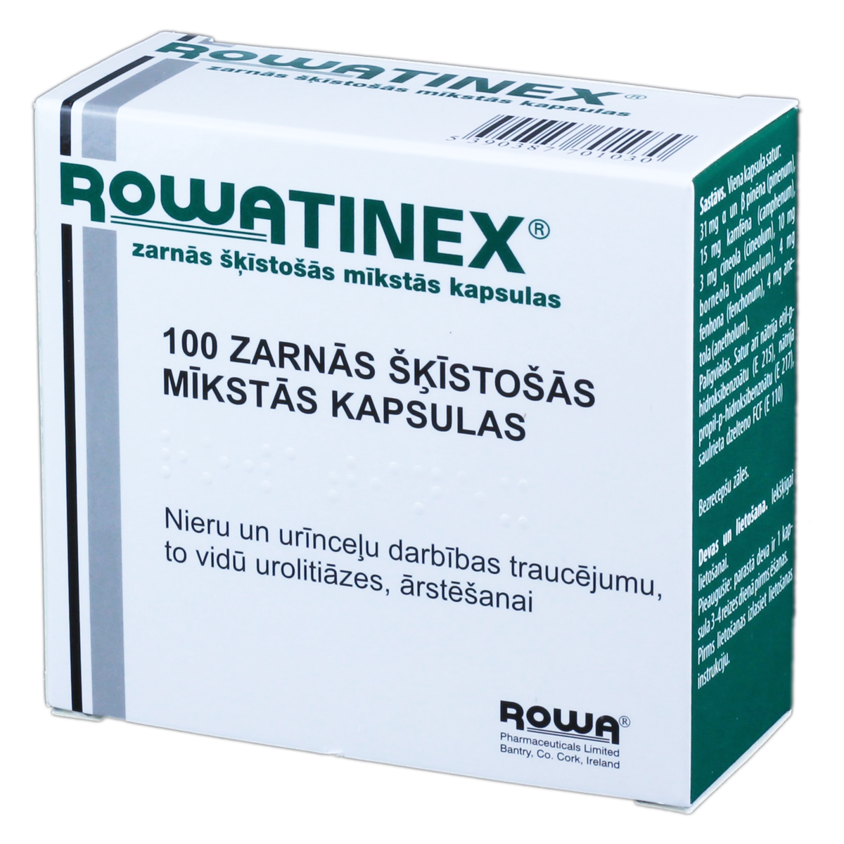 ROWATINEX мягкие капсулы, 100 шт. | Mēness aptieka