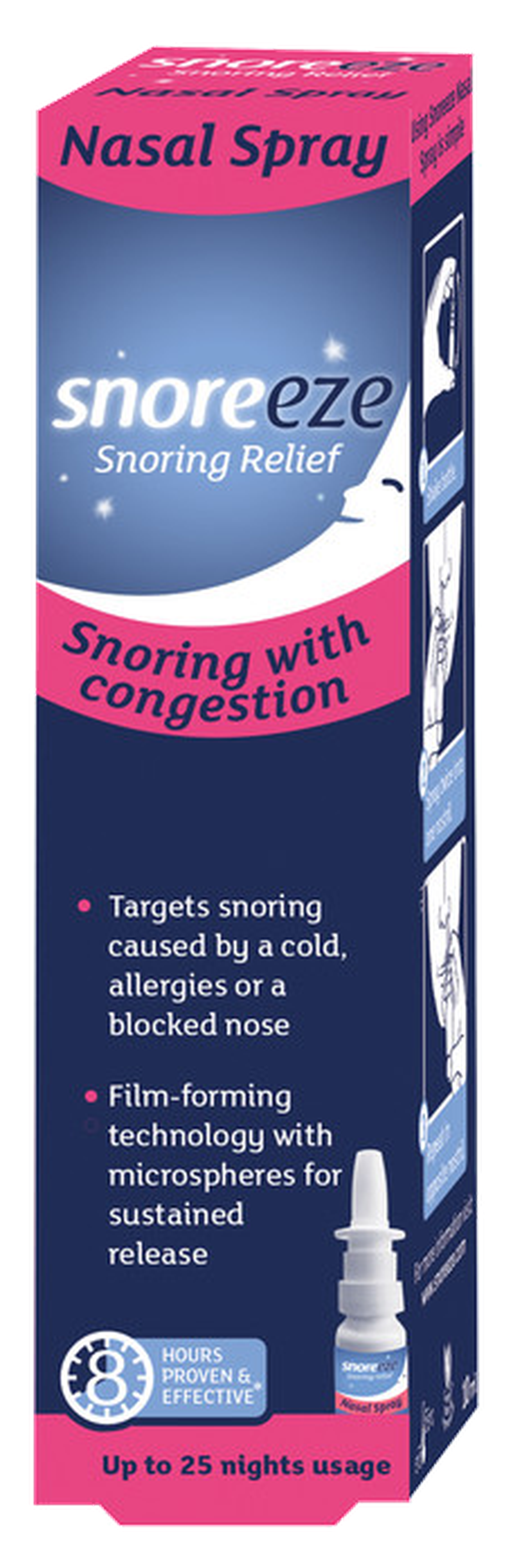 SNOREEZE against snoring nasal spray, 10 ml | Mēness aptieka