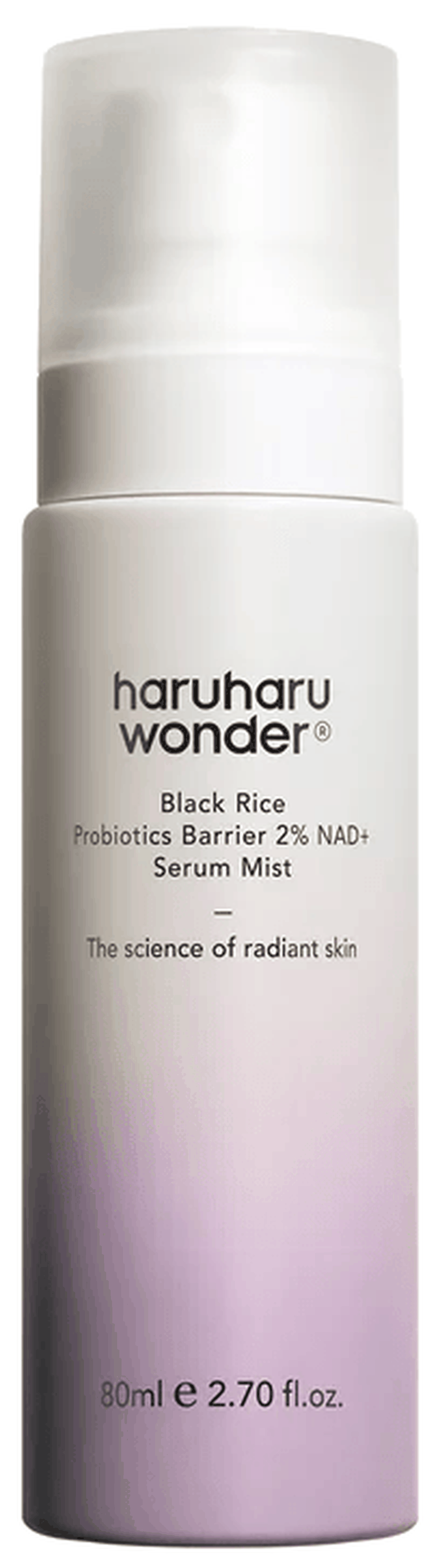 HARUHARU WONDER Black Rice Probiotics Barrier 2% NAD+ Serum spray, 80 ...