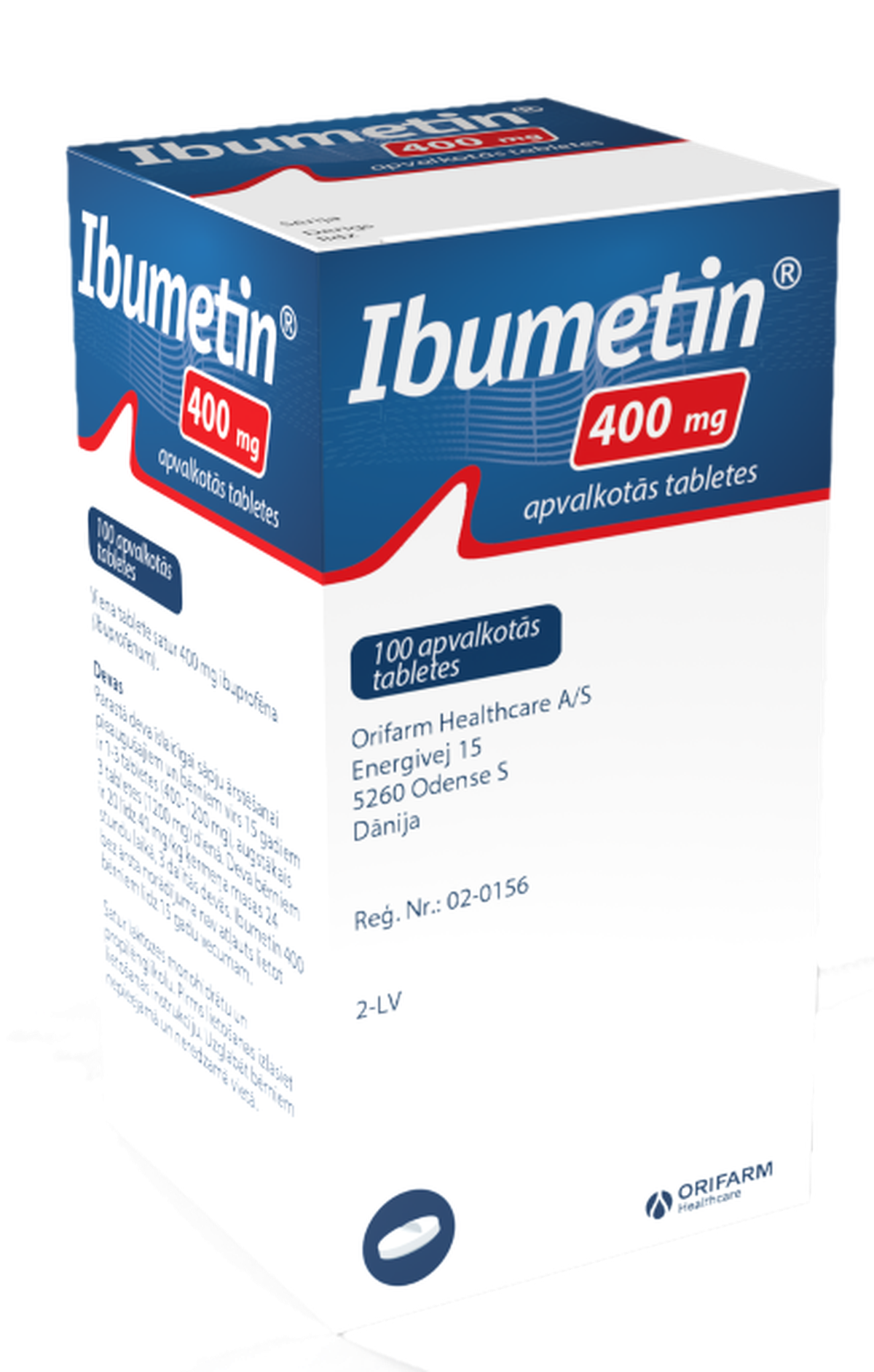 IBUMETIN 400 mg apvalkotās tabletes, 100 gab. - Piegāde visā Latvijā ...