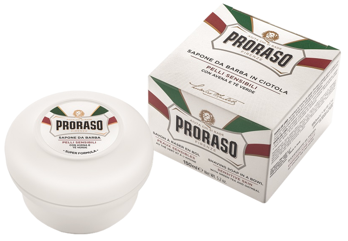 PRORASO Sensitive skūšanās ziepes, 150 ml - Piegāde visā Latvijā ...
