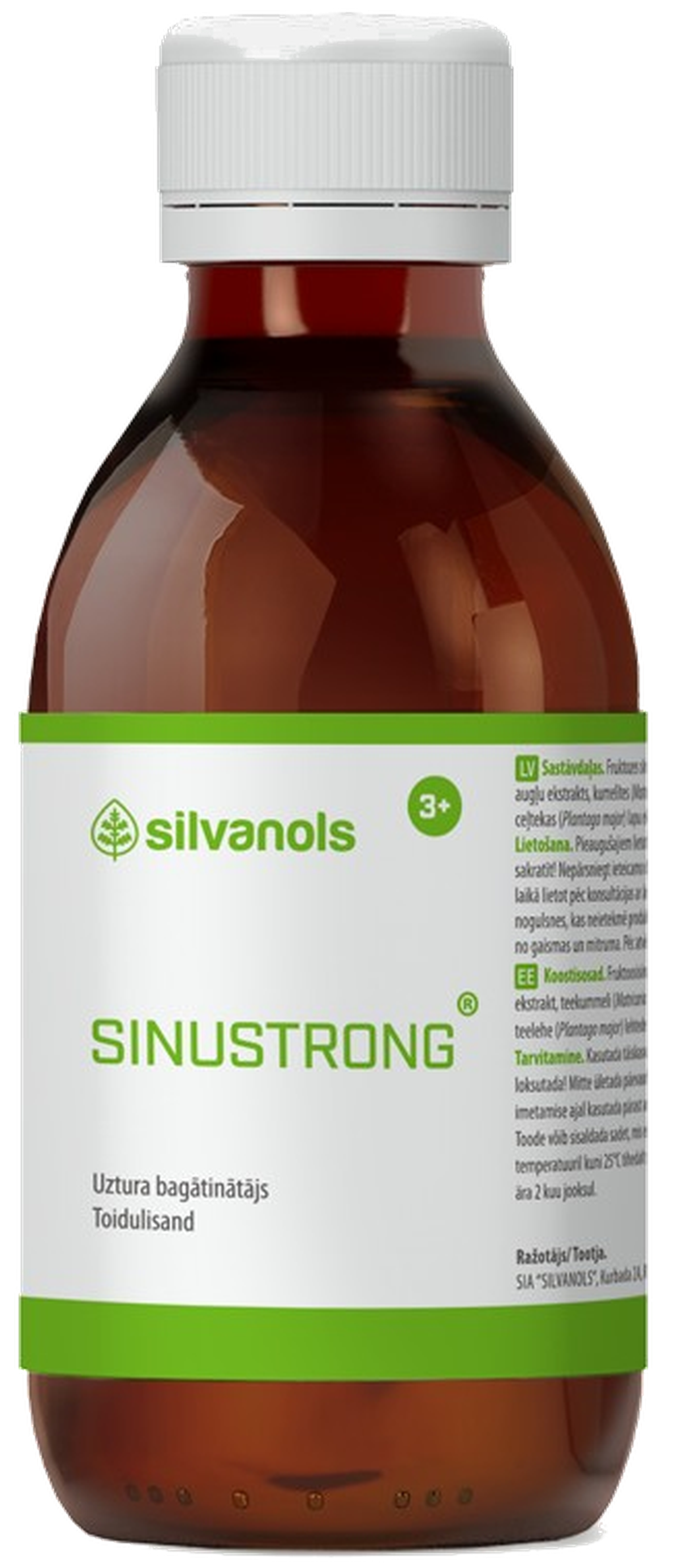 SINUSTRONG Augšējiem Elpceļiem Dabīgs balzams, 150 ml - Piegāde visā Latvijā | Mēness aptieka