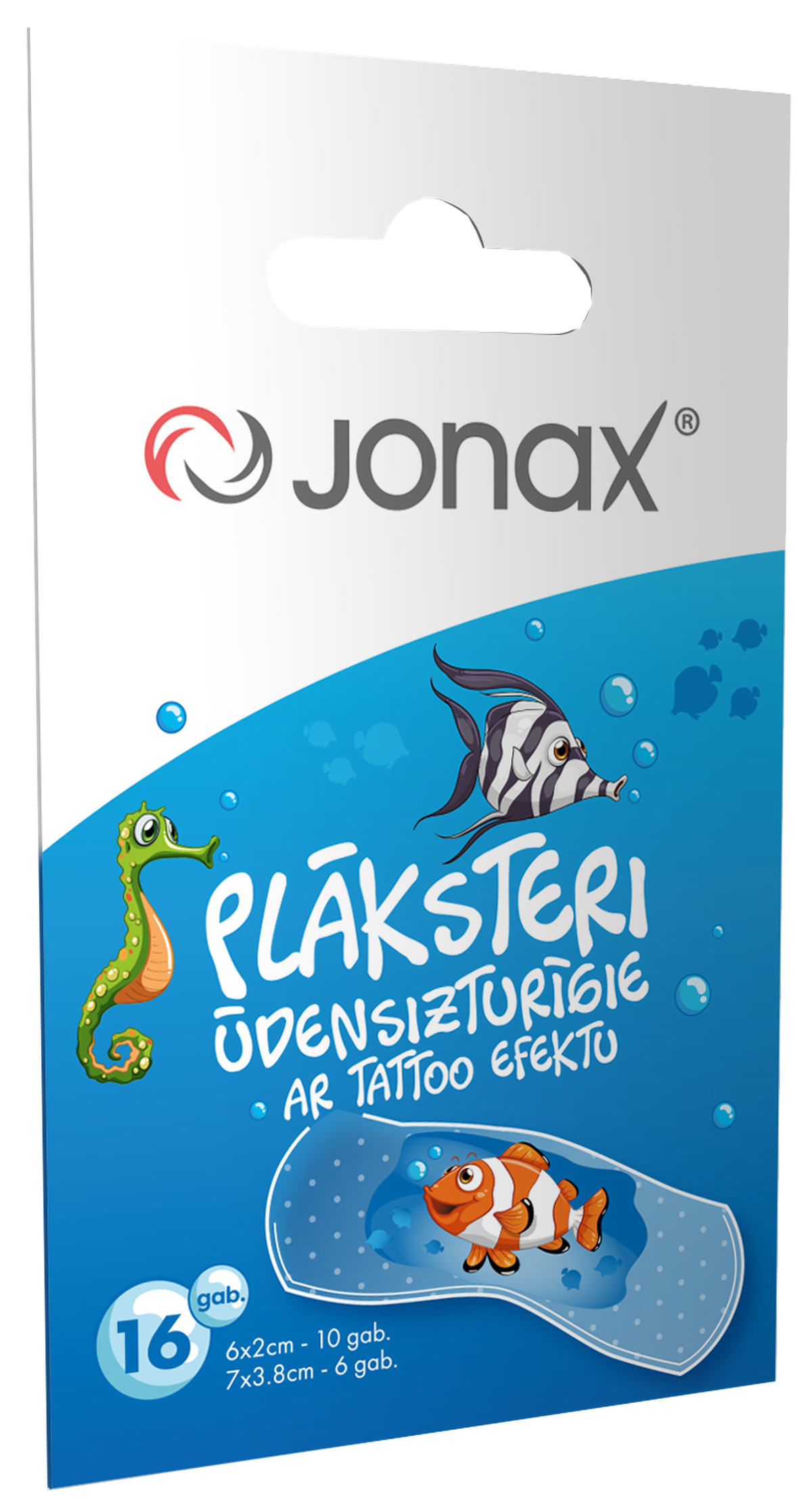 JONAX Tattoo пластырь, 16 шт. | Mēness aptieka